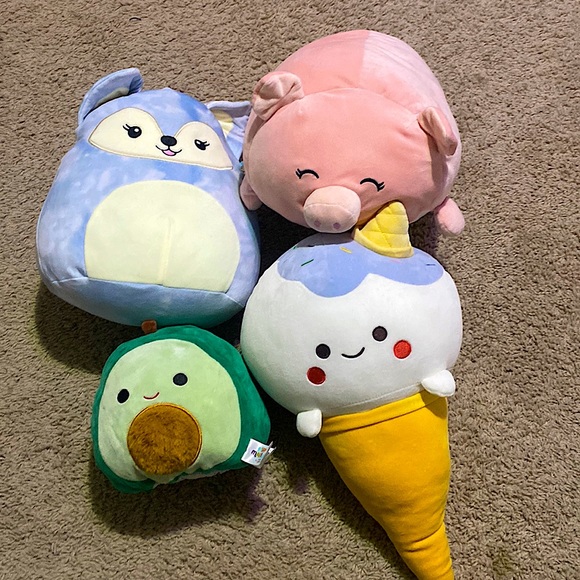 Squishmallows | Toys | 4 Soft Plushies | Poshmark